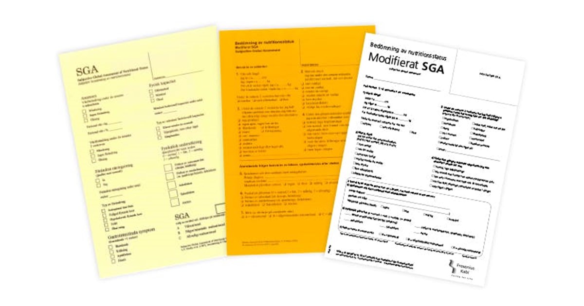 Ny version av PG-SGA finns nu på svenska