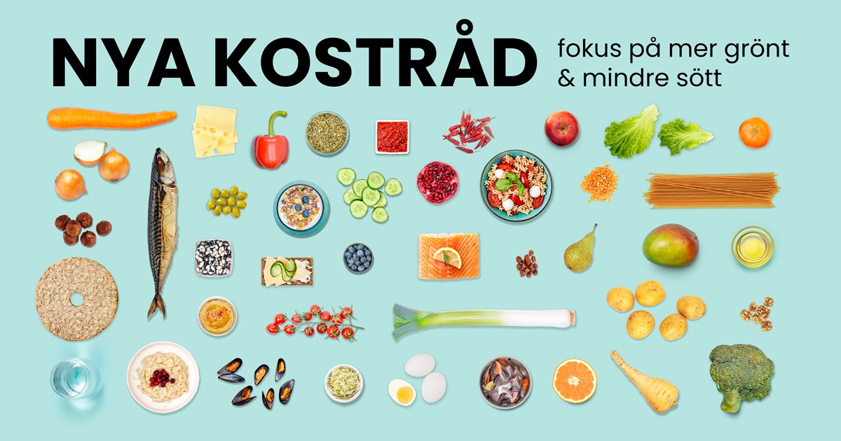 Bildstöd för nya kostråden – Livsmedelsverket lanserar nytt material